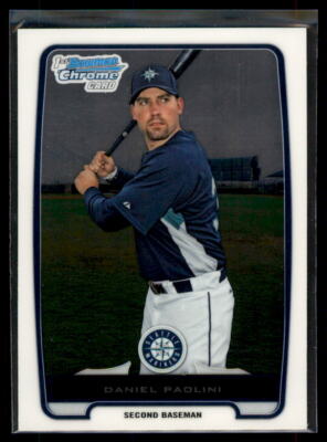 2012 Bowman Chrome Prospects Daniel Paolini #BCP190 Seattle Mariners | eBay