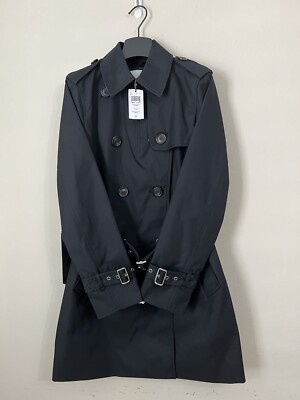 Coach Solid Mid Trench XS Black | eBay
