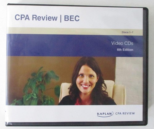 Kaplan CPA Review Course; BEC (2011; 7 Video CDs) 6th Edition; Kaplan ...