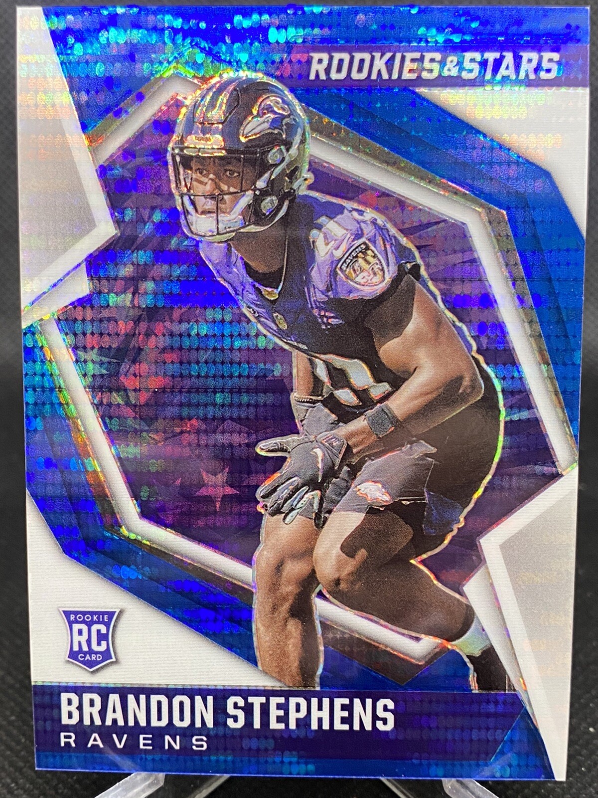 2021 Panini Rookies & Stars - Rookies Brandon Stephens #197 Blue Pulsar ...