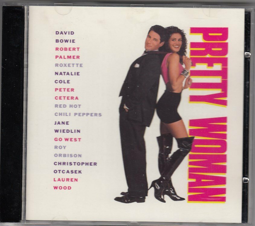 Pretty Woman (Soundtrack) EU CD 1990 David Bowie Roxette Red Hot Chili ...
