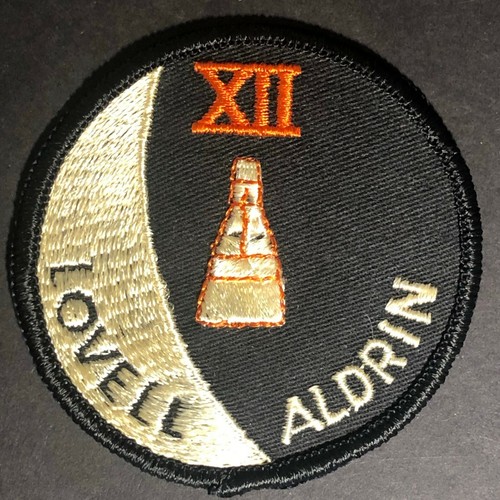 Vintage NASA Gemini XII 12 Lovell Aldrin Embroidered Patch | eBay