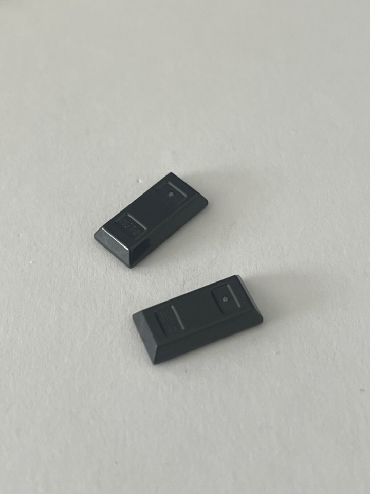 LEGO parts 99563 (2pcs) Minifigure, Utensil Ingot Bar Gold | eBay