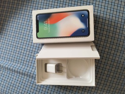 two2x Apple iPhone X Empty Boxes - white 256GB & gray 64GB- Replacement ...