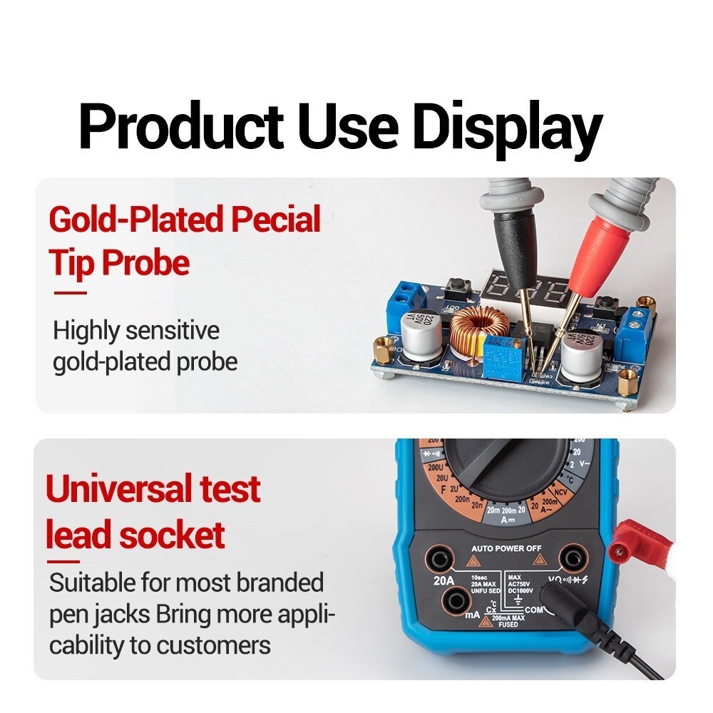 Multimeter Pen Line Universal Accessories Multimeter Probe Replacement ...