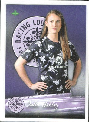 2021 Parkside NWSL Soccer Julia Ashley #39 Racing Louisville | eBay