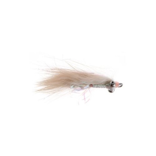 (2) Bonefish Scampi Pink Bead Chain #6 Bonefish Flies by Umpqua NEW ...