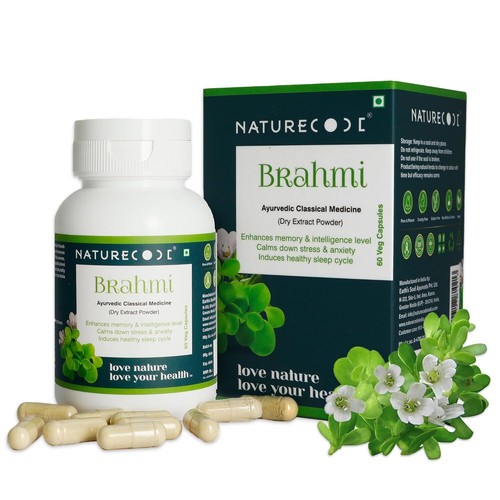 Nature Code Brahmi Capsules Pack Of 60 Veg Capsules | eBay