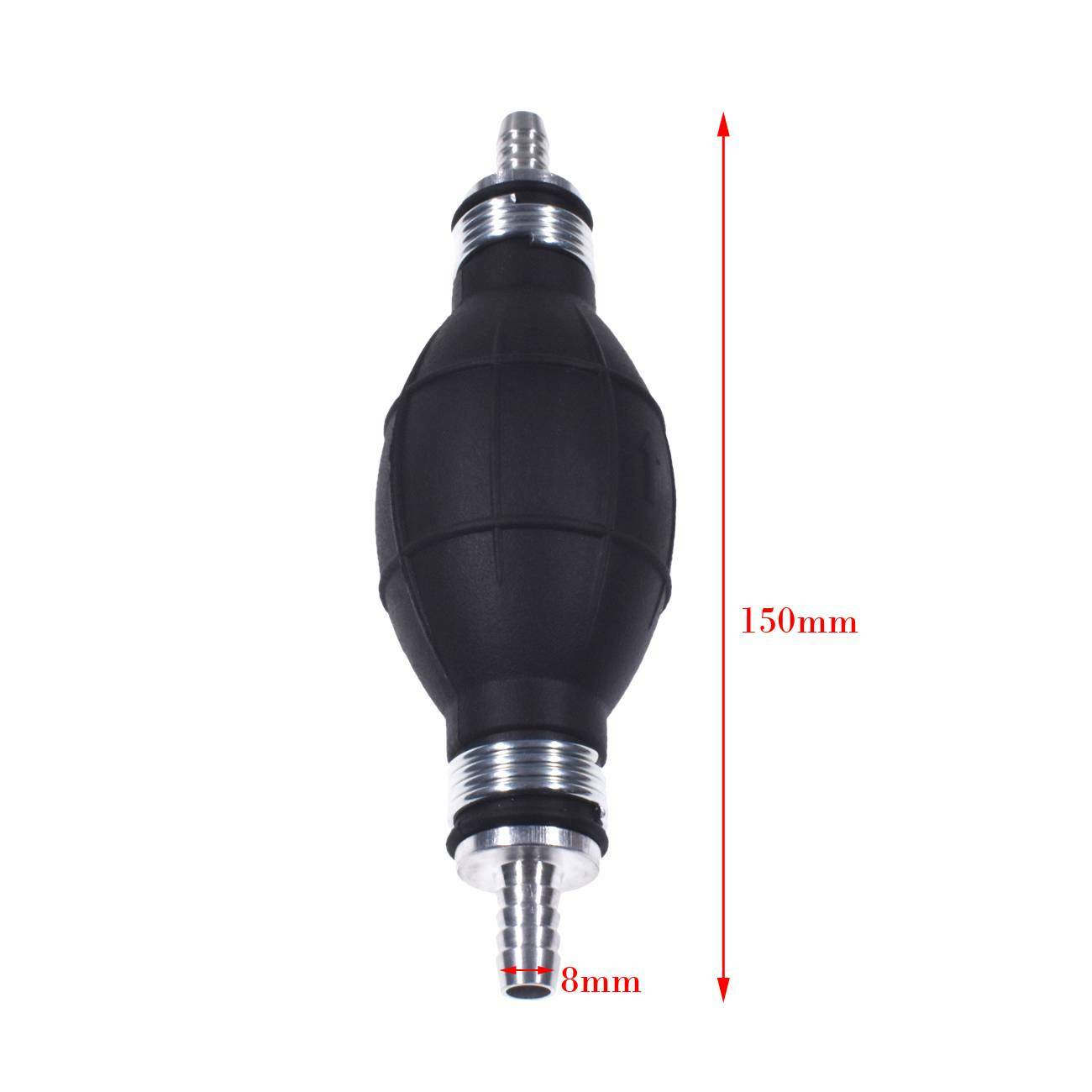 1/4 5/16 3/8 1/2 Fuel Pump Fuel Line Hand Primer Bulb All Fuels 6-12mm ...