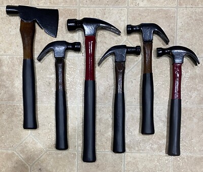 Lot of 6 Reconditioned Hammers for Home Building Use | eBay