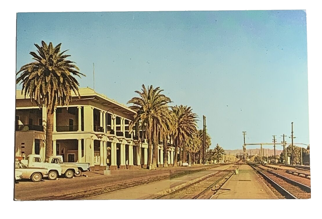 Needles California CA Railroad Depot Vintage Postcard Unposted | eBay