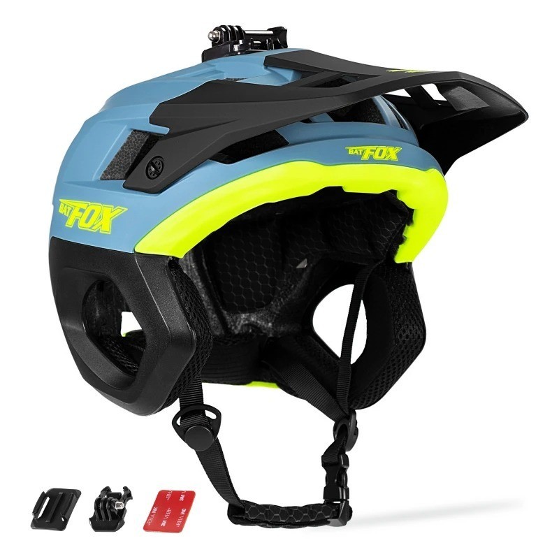 BATFOX MTB Half Helmet Men’s Bike Helmet BMX Armor Cycling Ear ...