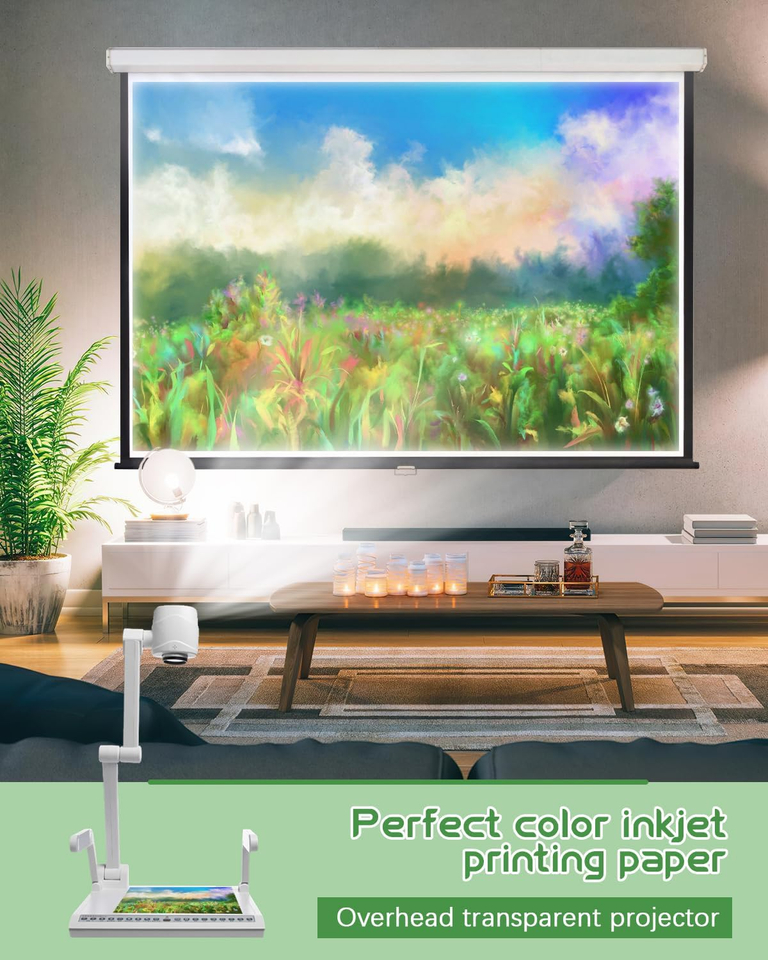 Transparency Film for Inkjet Printers 30 Sheets Transparency Paper ...