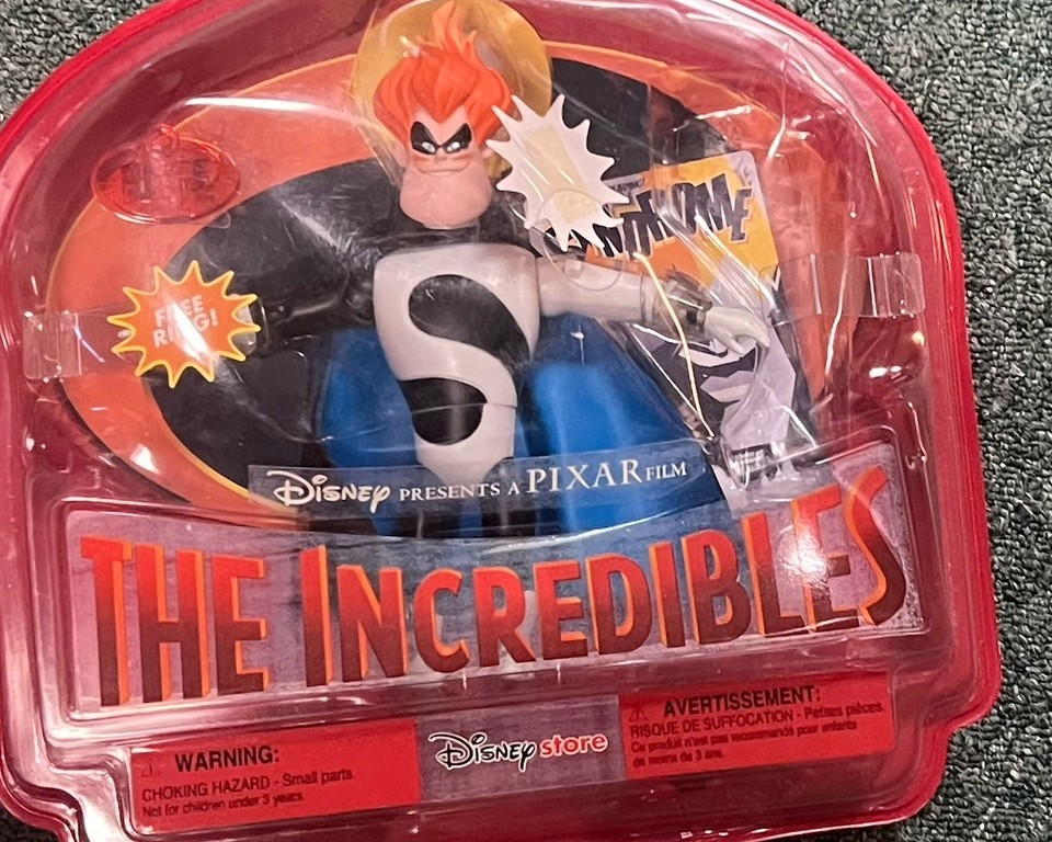 Disney Store Pixar The Incredibles SYNDROME Action Figure New / Sealed ...