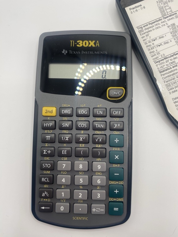 Texas Instruments TI-36X Solar Scientific Calculator With Cover | eBay