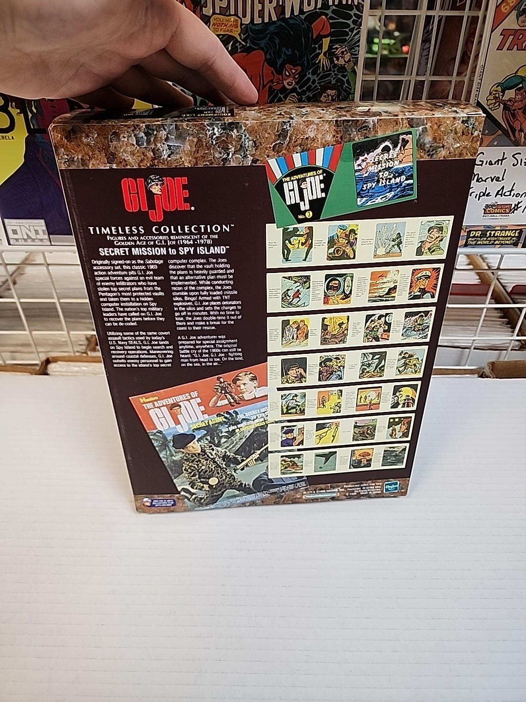 1999 Hasbro GI Joe Timeless Collection Secret Mission To Spy Island New ...