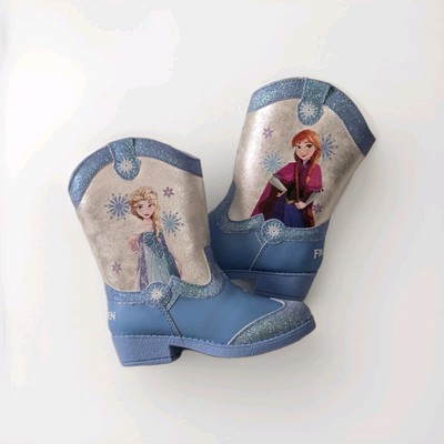 Disney Frozen Cowboy Boots Size 7 8 9 10 11 12 Toddler Boots Western ...