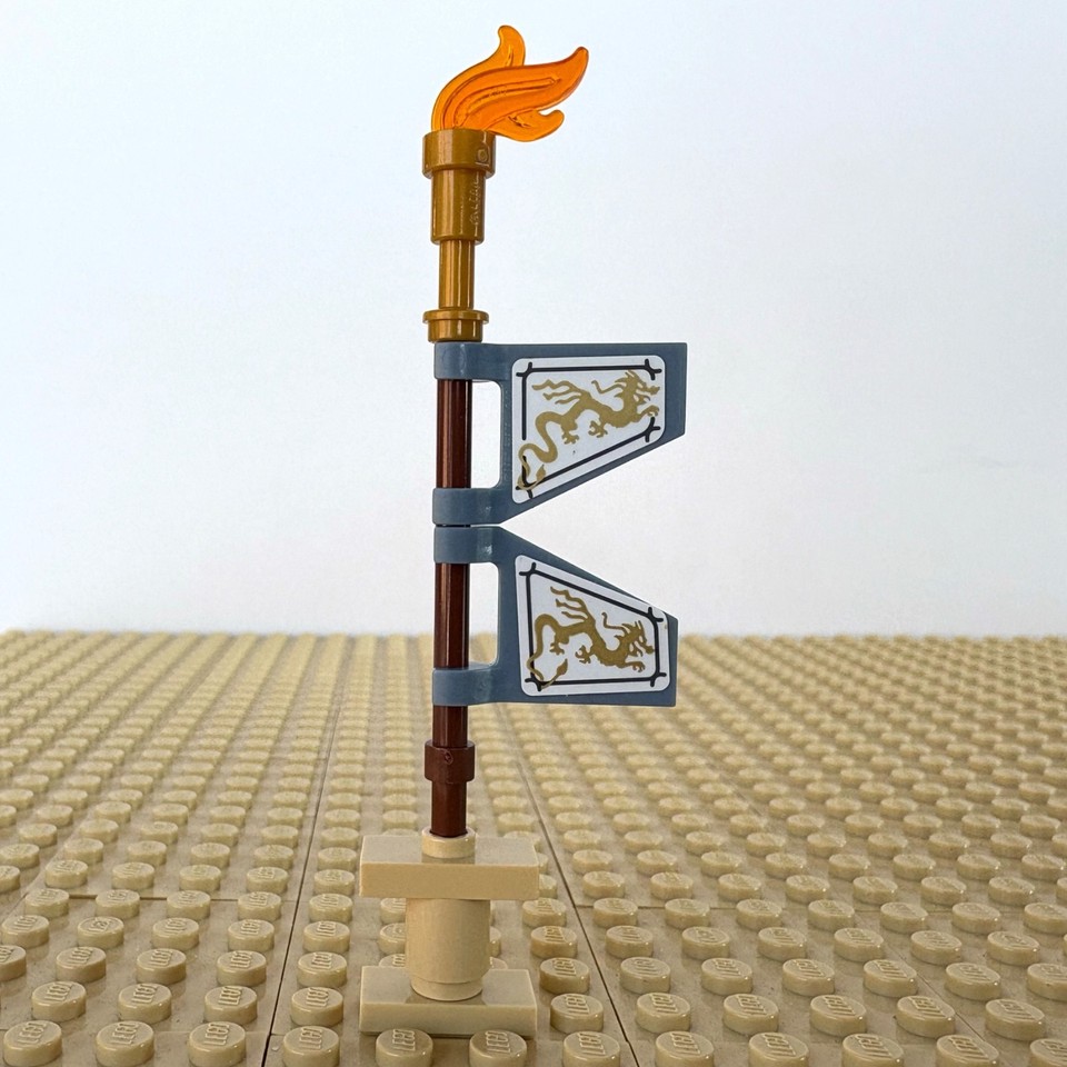 LEGO Ninjago, Possession: Dragon Staff, FLAGS, 70734, MASTER WU DRAGON ...