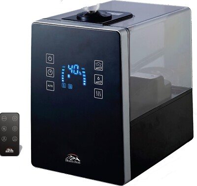 Heaven Fresh HF 710 Digital Ultrasonic Cool/Warm Mist Humidifier with ...