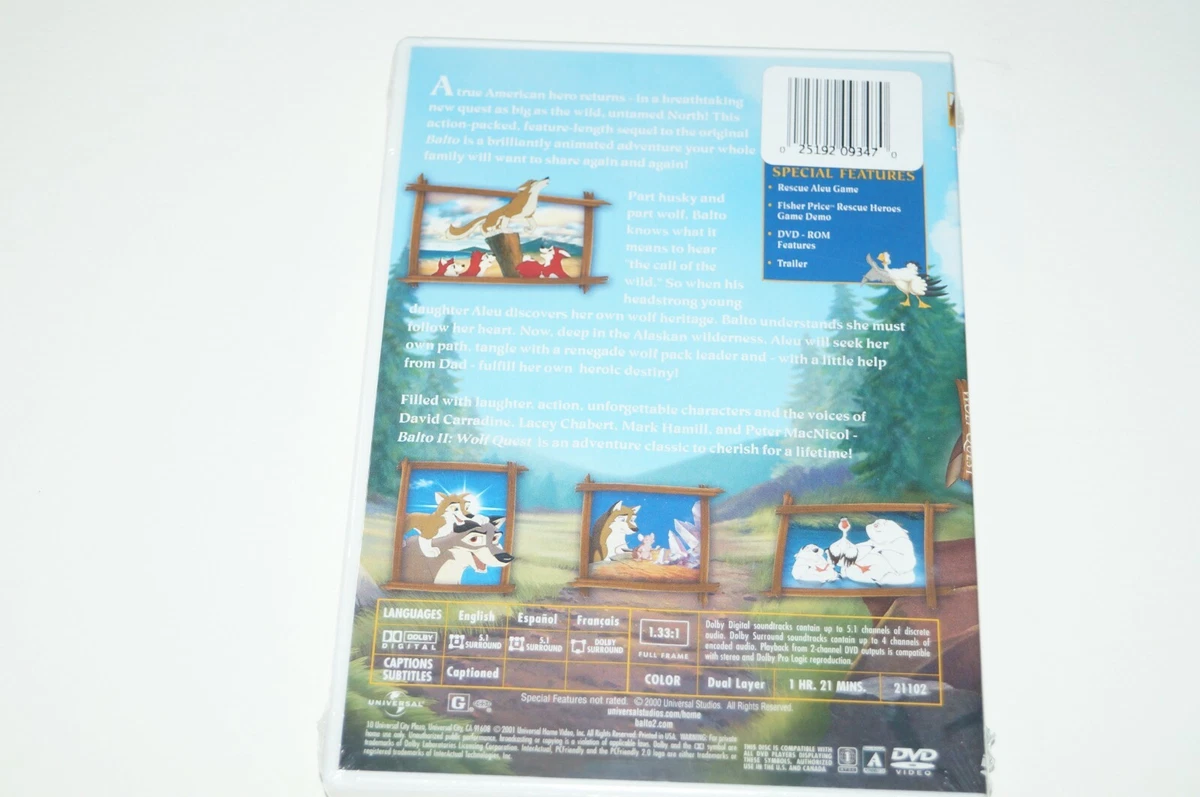 Balto 2 Dvd Ebay