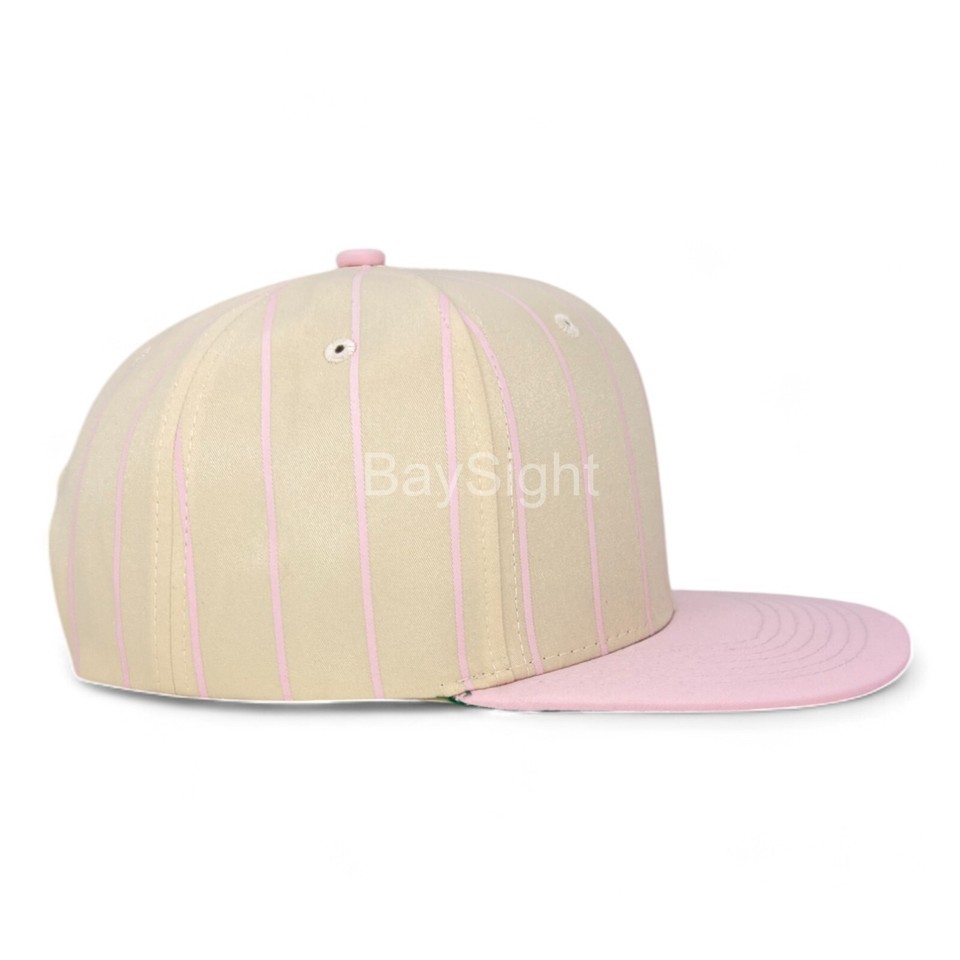 Mens Snapback Hat Adjustable Pro Sport Striped Baseball Ball Cap with ...