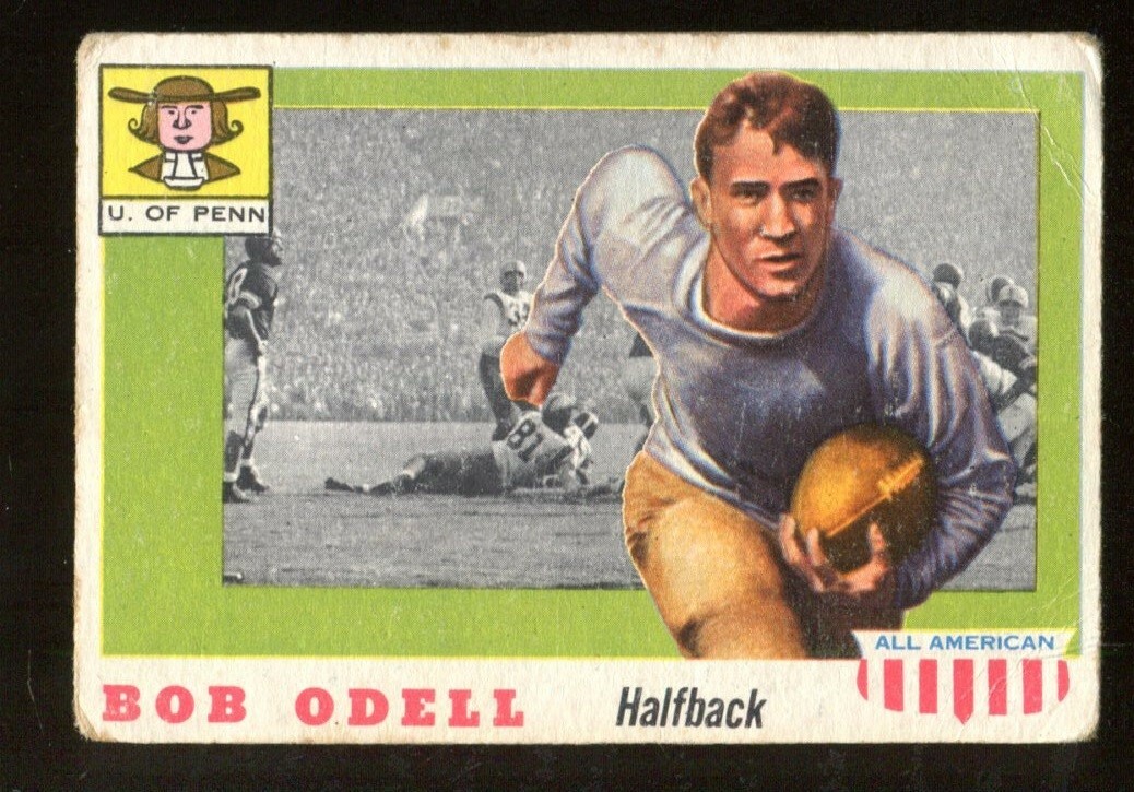 Bob Odell 1955 Topps All American #91 Penn Good 55068 | eBay