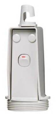 Clipsal SUSPENSION SWITCHED SOCKET 2-Pole 10A 250V 3-Pin Flat GREY ...