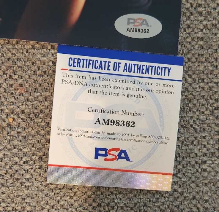 RAY LIOTTA SIGNED 8X10 PHOTO COPLAND GOODFELLAS PSA/DNA CERTIFICATION # ...