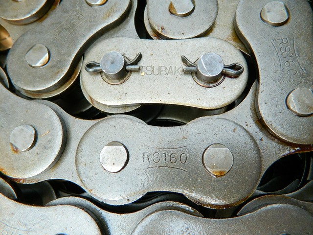 TSUBAKI RS160-2 Roller Chain Double Strand 10 Feet 2" pitch #160 for ...