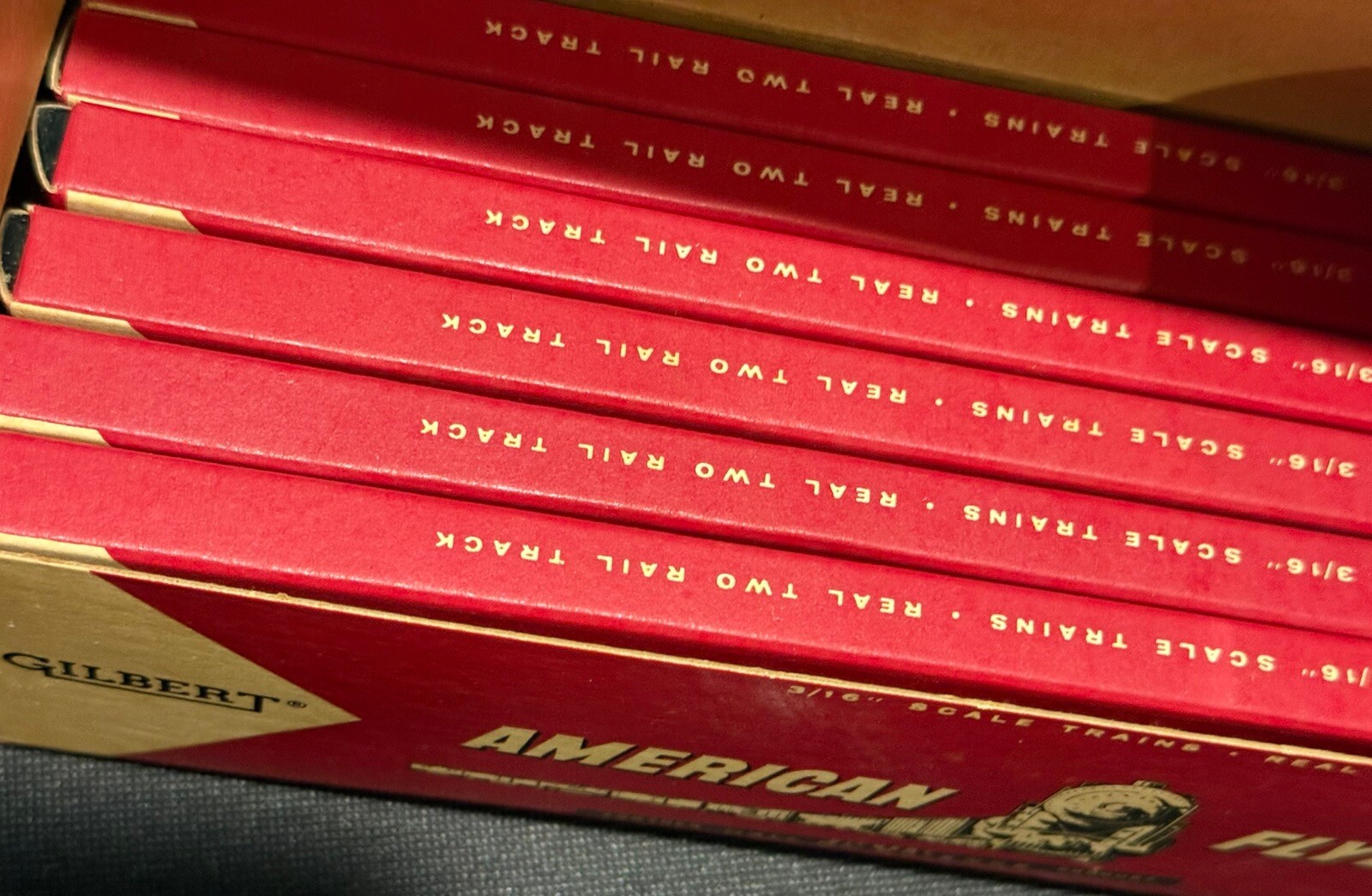 Gilbert American Flyer No. 23025 carton of six Smoke cartridge boxes | eBay