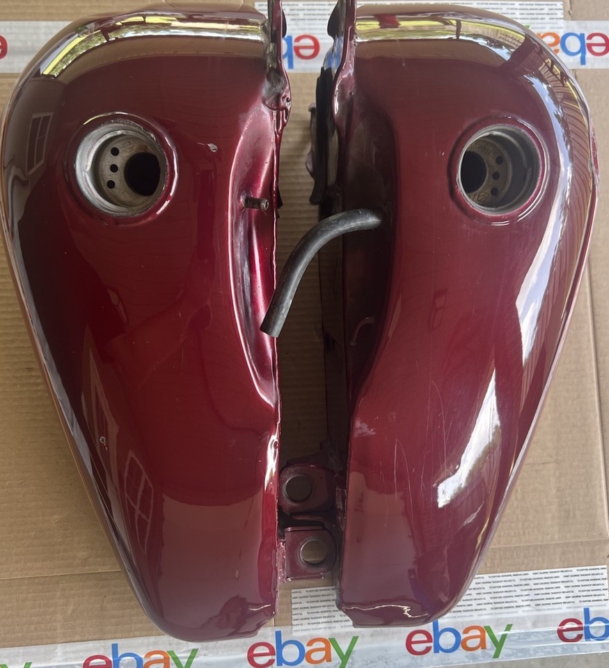 Harley Davidson 84’-99’ Softail Custom Split Gas Tanks | eBay