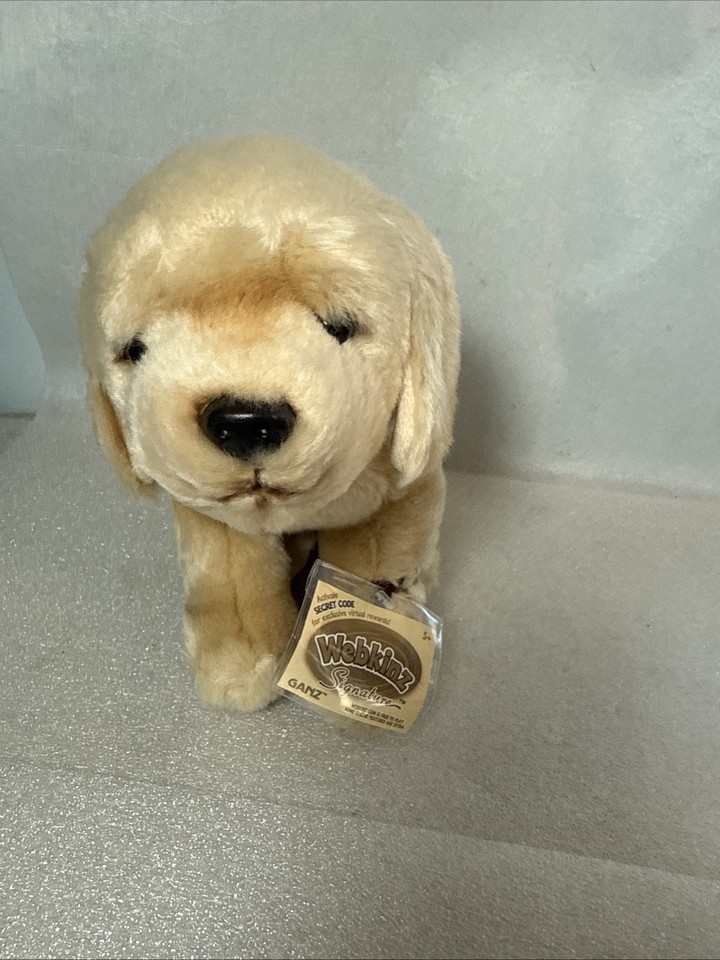 Webkinz Signature Yellow Labrador Retreiver New and Unused Tags ...