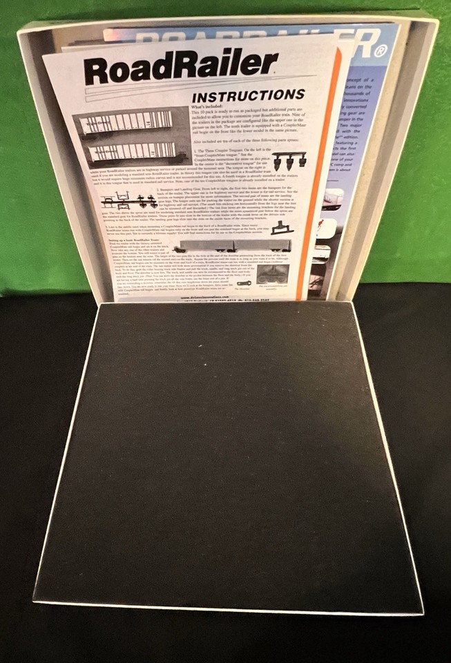 Deluxe Triple Crown RoadRailer Set Of 10- N Scale New Old Stock RARE | eBay