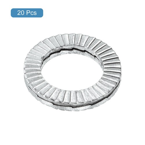 Wedge Locking Washers for #10 Bolts, 20pcs 304 Stainless Steel Washers ...
