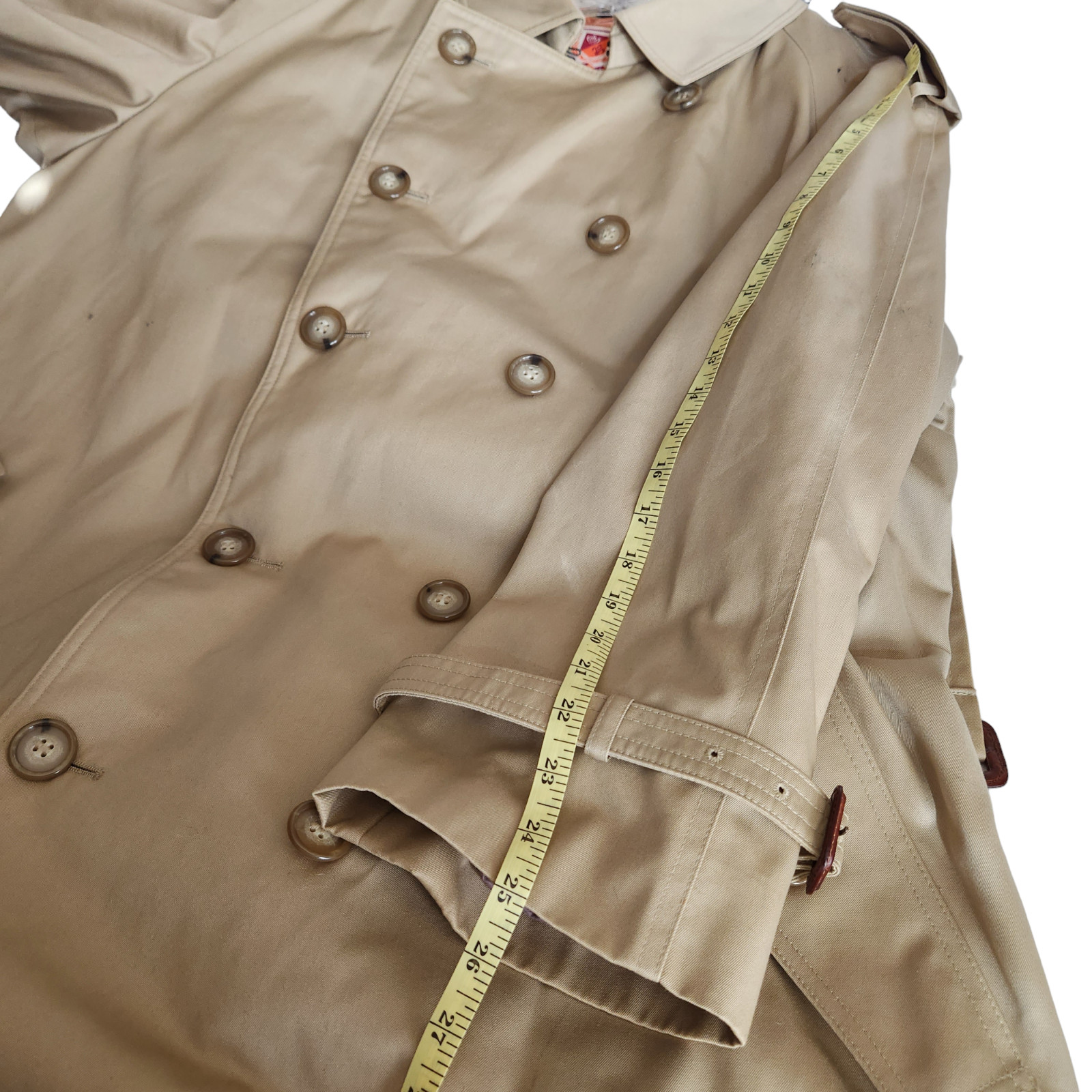 Vintage Baracuta Double Breast Trench Coat 46 Reg Fo… - Gem