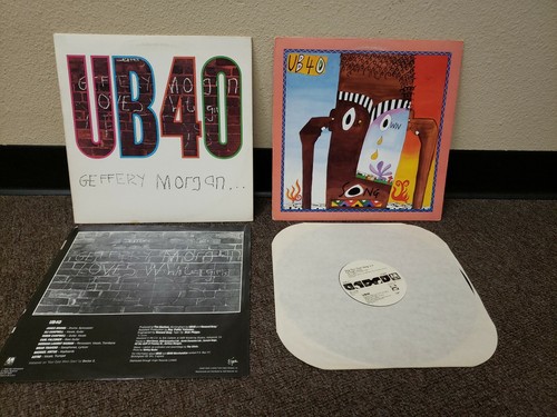 UB40 "Geffrey Morgan" 1984 + Our Own Song VINYL RECORD LOT | eBay