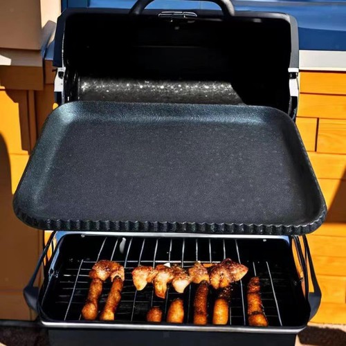 Rectangular Grill Pan Thickened Barbecue Plate for Barbecue Camping ...