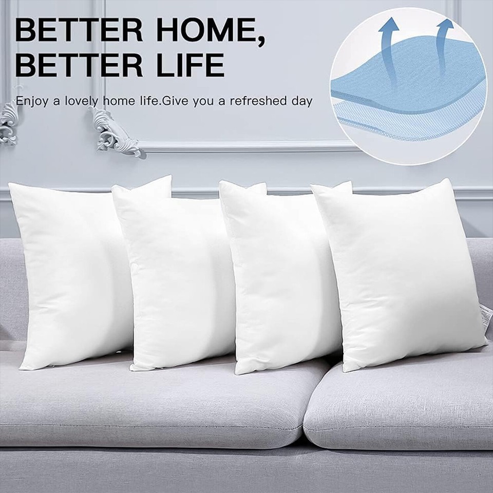 Cushion Inner Pads Inserts Filler Scatter Extra Deep Filled Plump ...