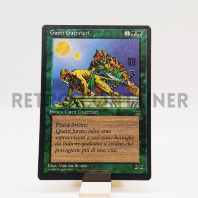 MTG Magic LEG Leggende Legends - 1x EX Gatti Guerrieri | eBay