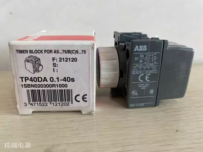 ABB+TP40DA0.1-40S+Timer+Block+Contactor for sale online | eBay
