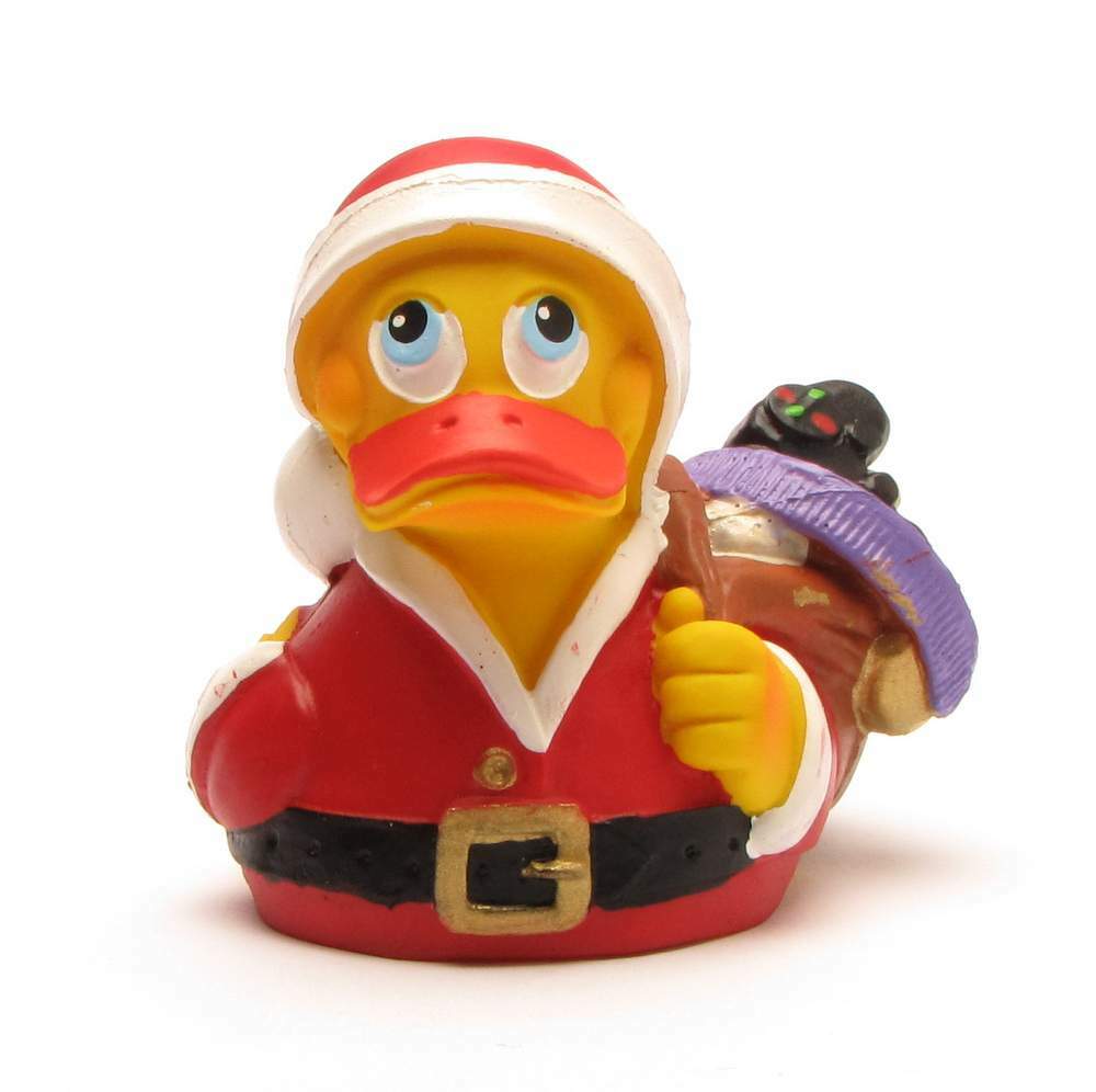 Rubber Duck Bath Duck Santa Claus Ducky Rubber Duckie | eBay