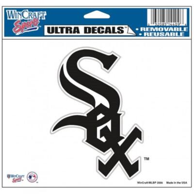 Chicago White Sox 5"x6" Multi Use Decal [NEW] MLB Auto Car Static Cling ...
