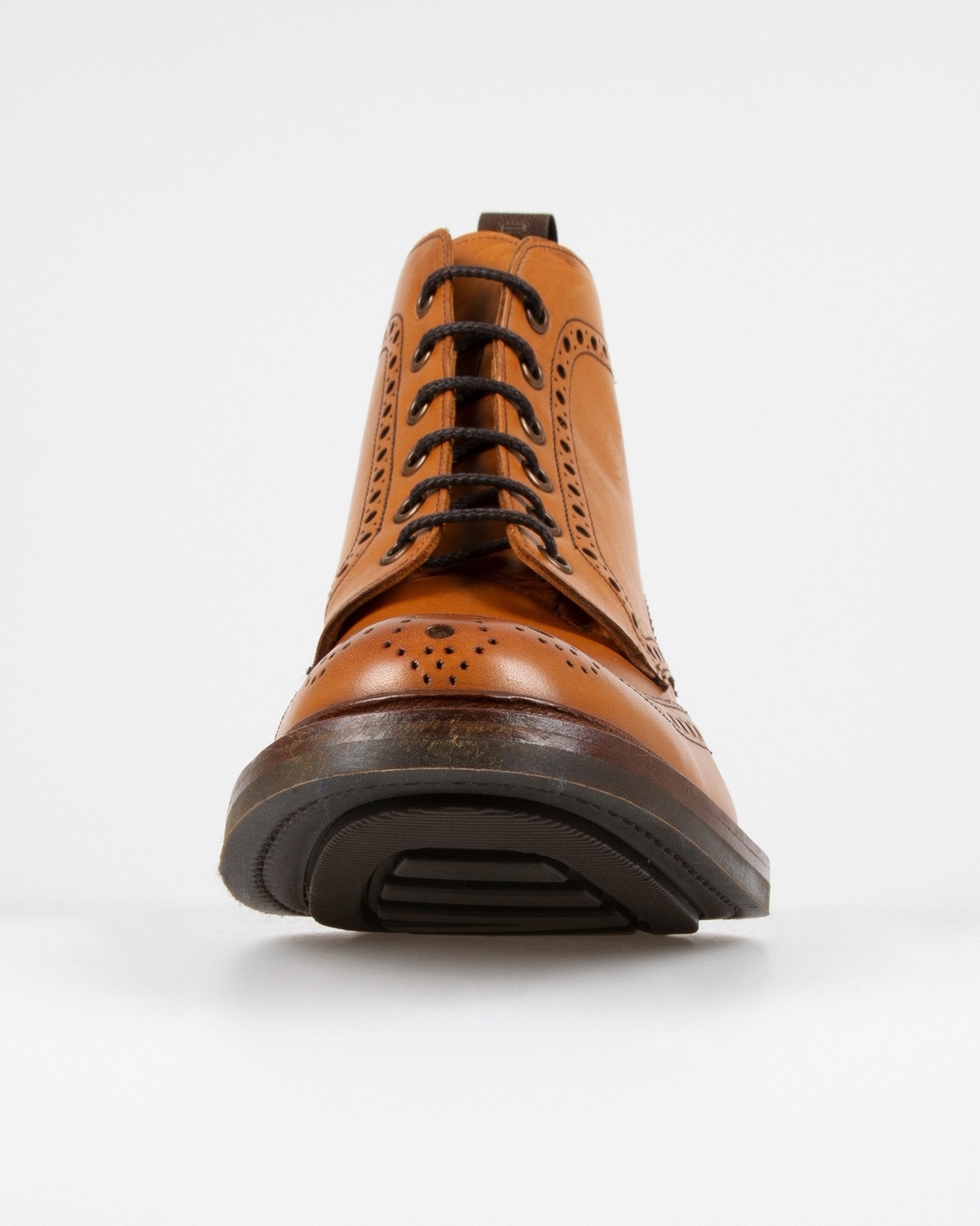 Loake 1880 Country Bedale Brogue Boot - Tan | eBay UK