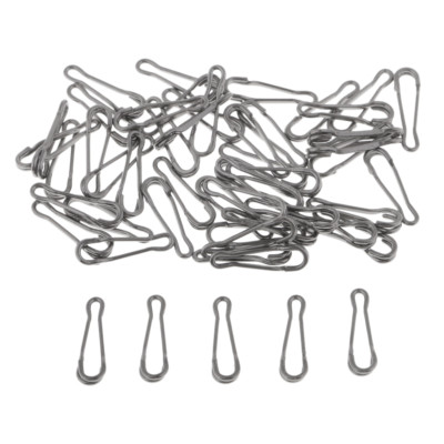 50pcs Durable Hawaiian Snaps with Easy Link Swivels Quick Change Clips ...