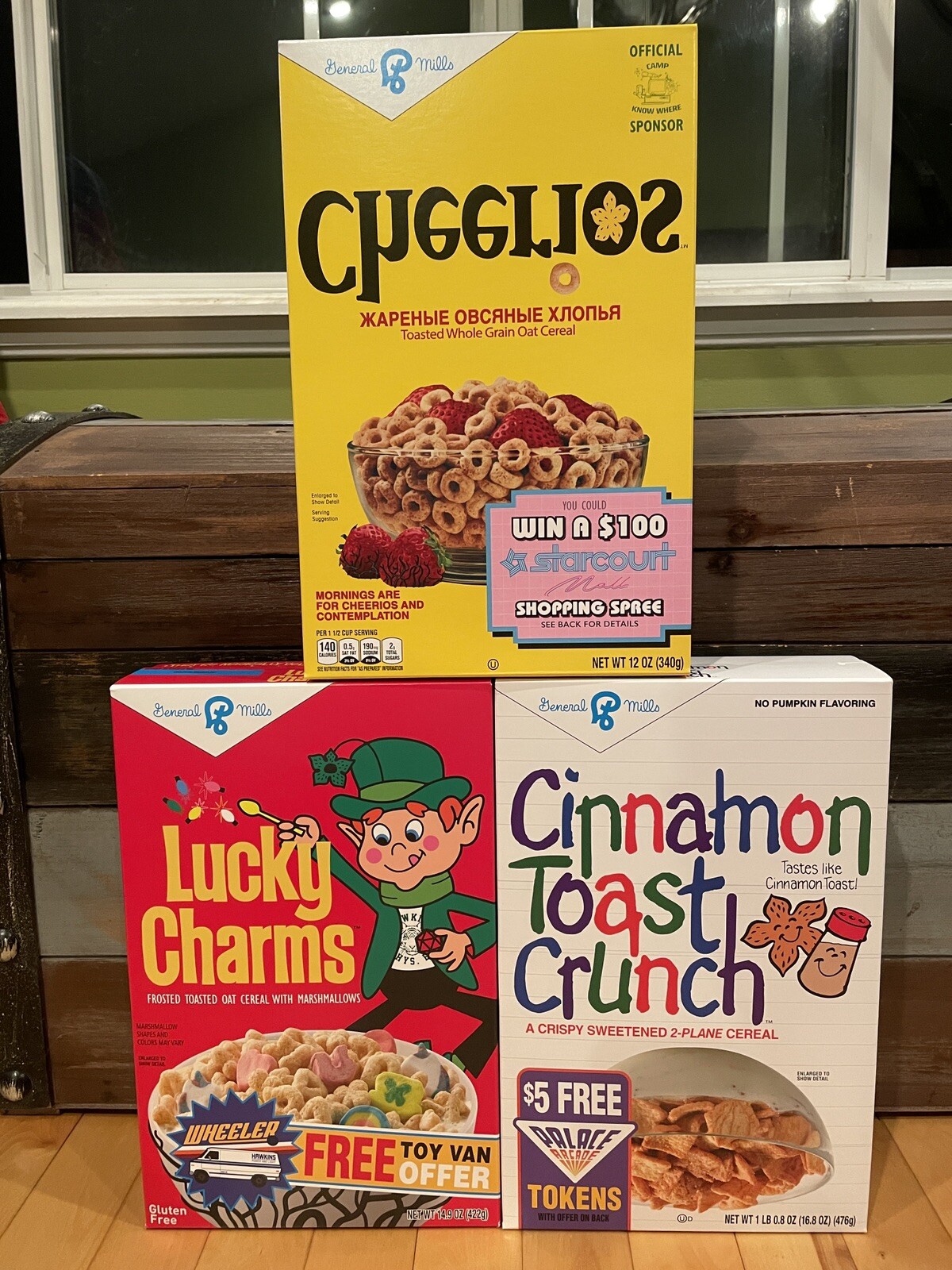 General Mills Cereal Box