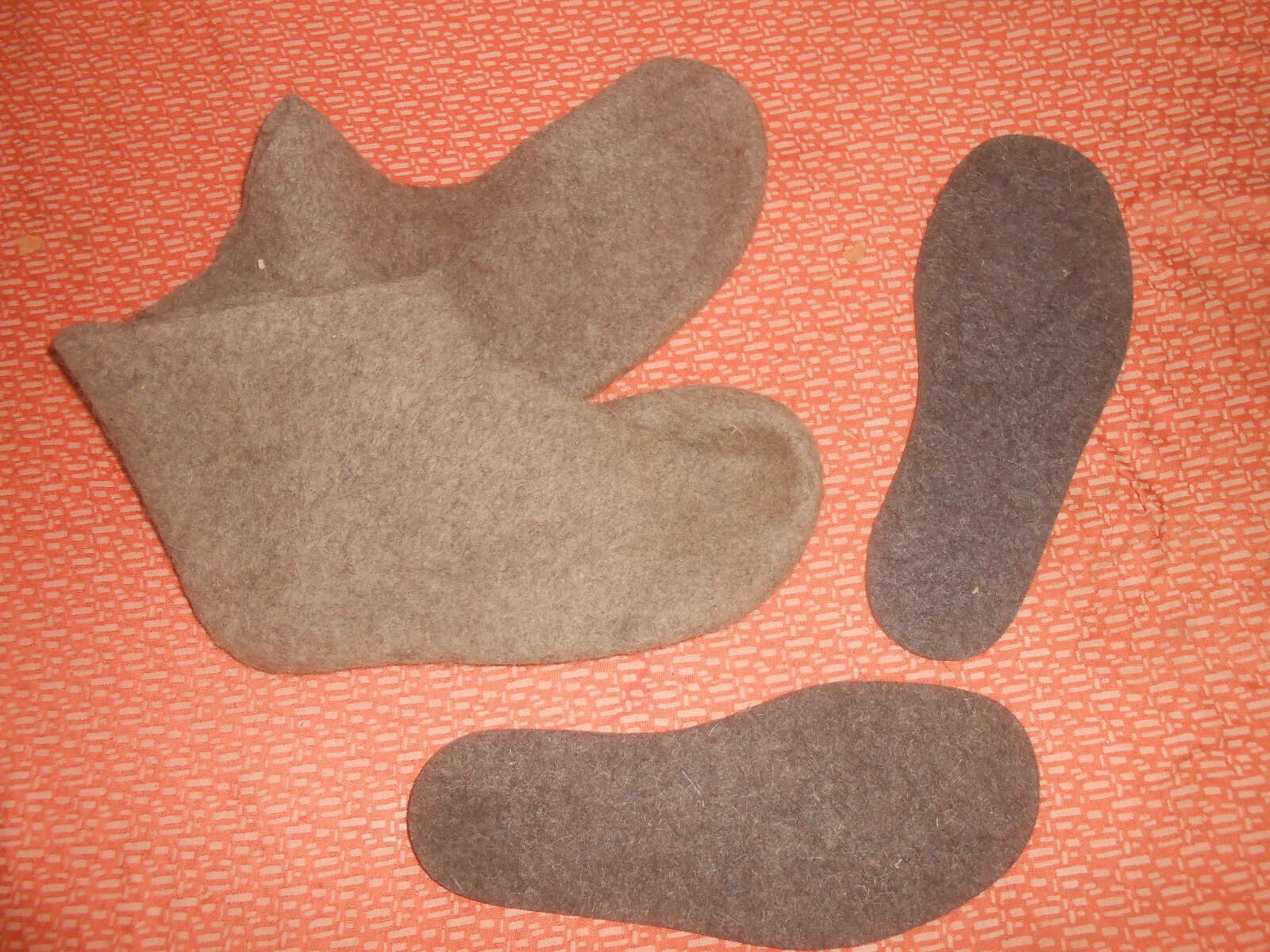 U.S.ARMY -:-WWII 10TH MNT MUKLUK BURLAP INSOLES & WOOL INSERTS WWII ...