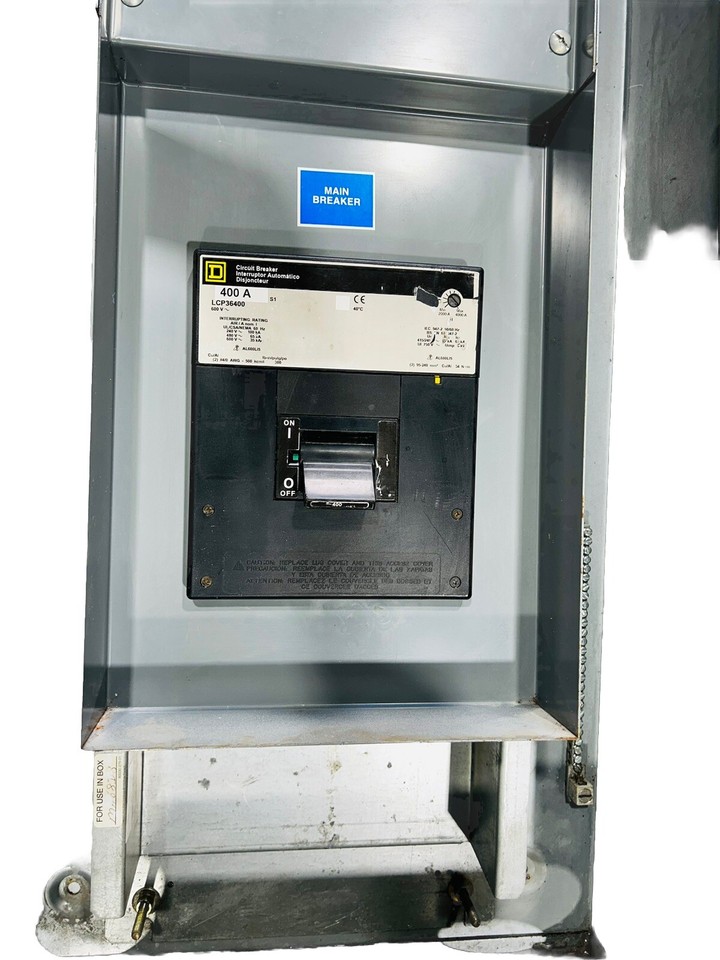 Square D 400 Amp Main Breaker Panel board 42 Ck 208Y/120 | eBay