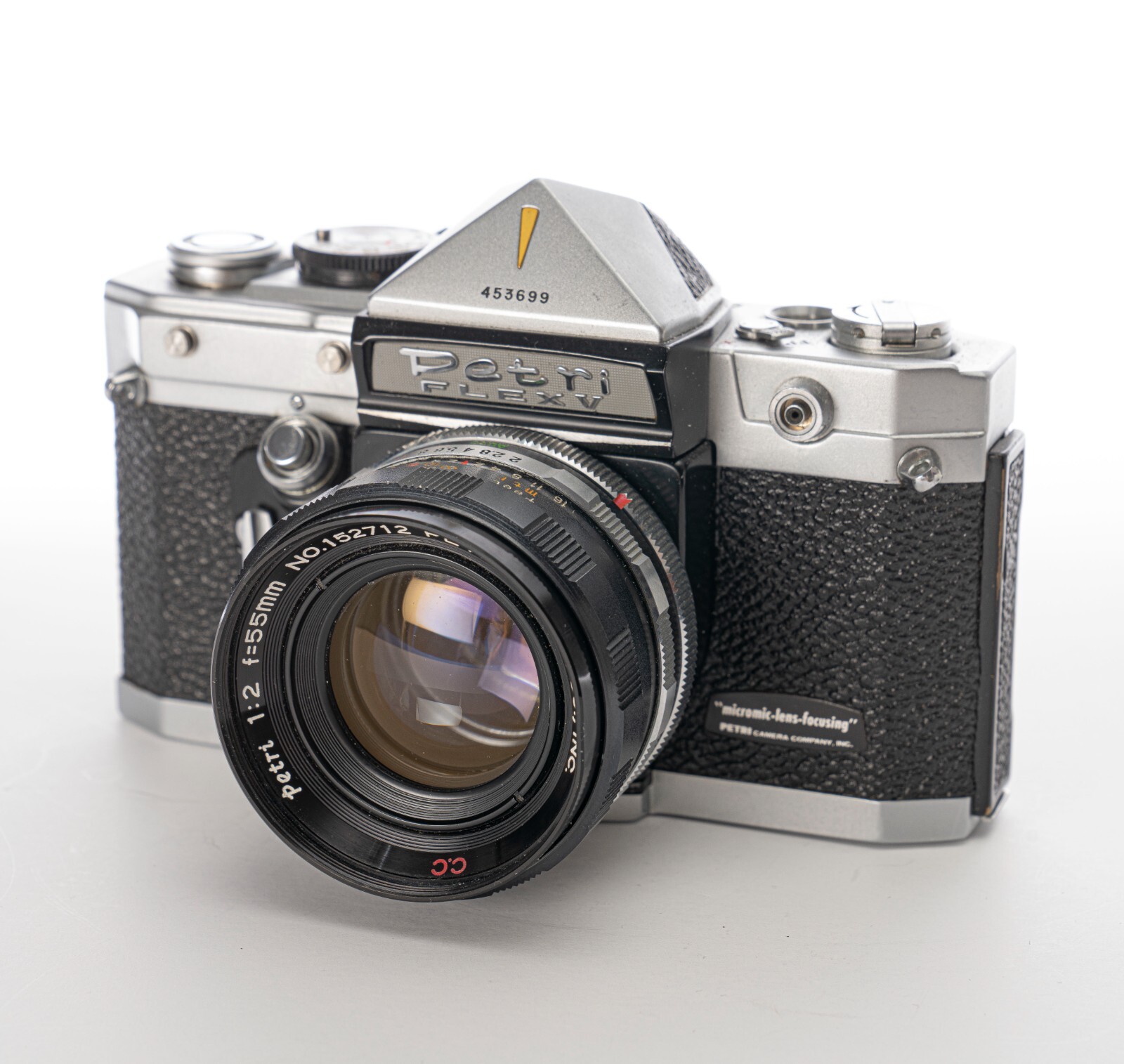PETRI FLEX V Camera + 55MM f/2 Lens and CDS Meter Near MINT | eBay