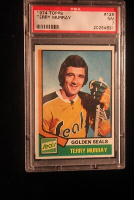 1974 Topps TERRY MURRAY #126 Hockey PSA NM 7 Oakland Golden Seals | eBay