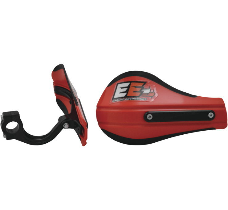 Enduro Engineering Composite Mnt Roost Deflectors Red W/Mounts Dirtbike ...